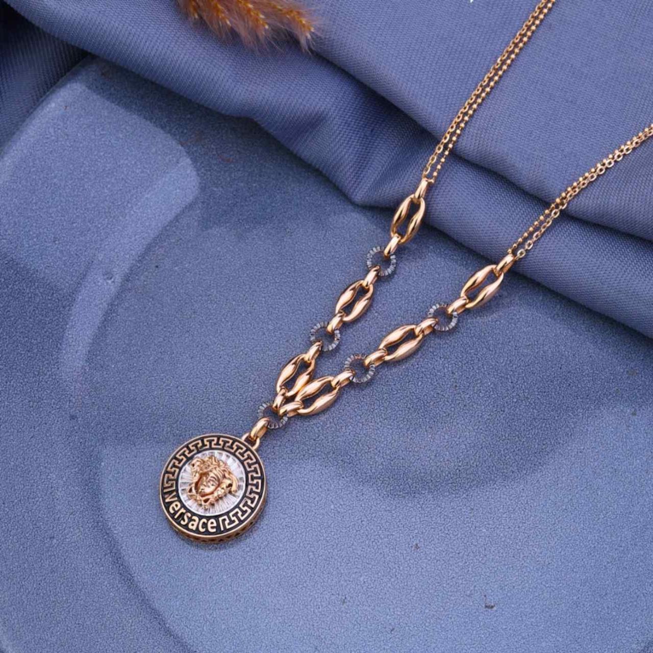 Versace Chain Pendant (VDS18-66) | Satva Gold