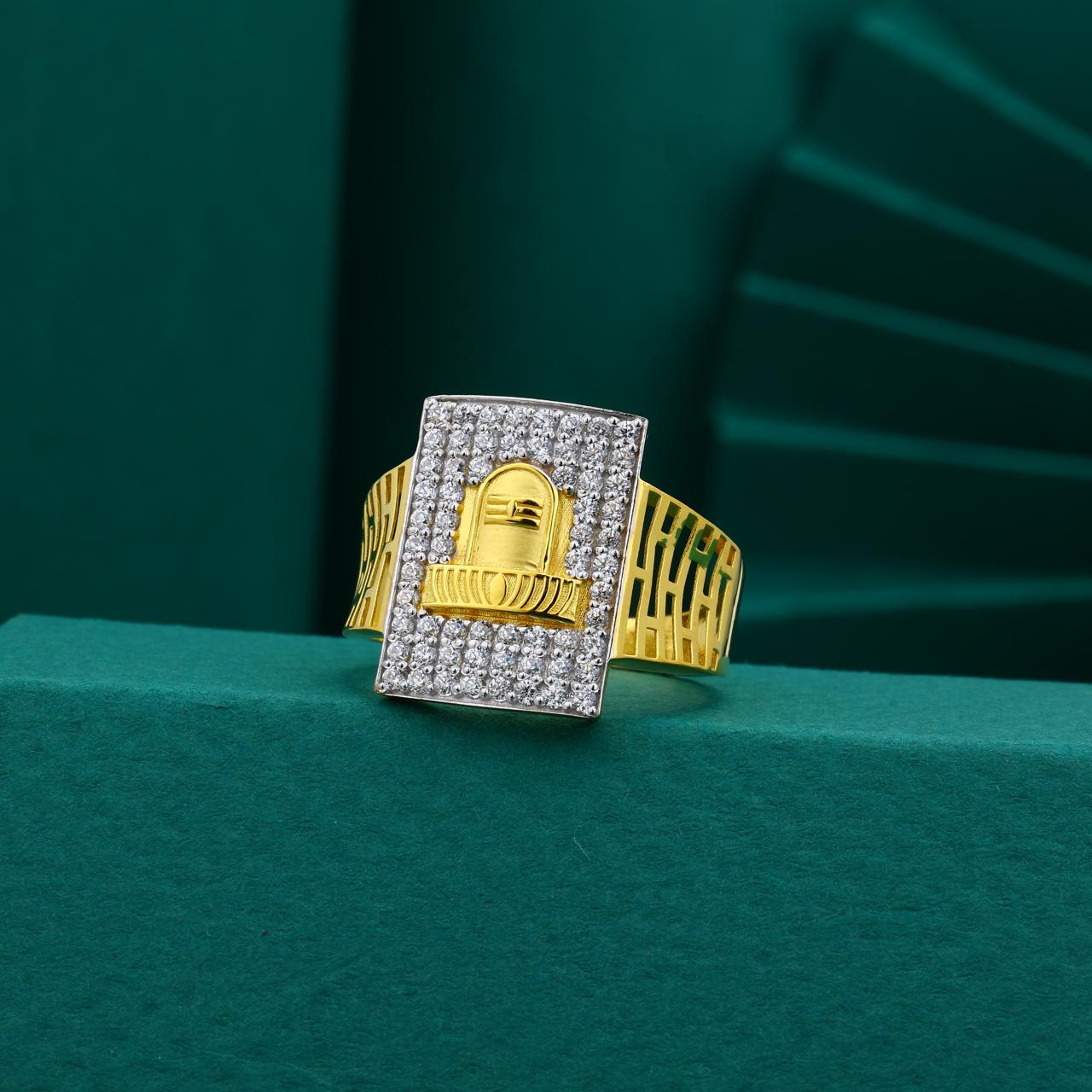 Mahadev Ring (JRG22-1314) | Satva Gold