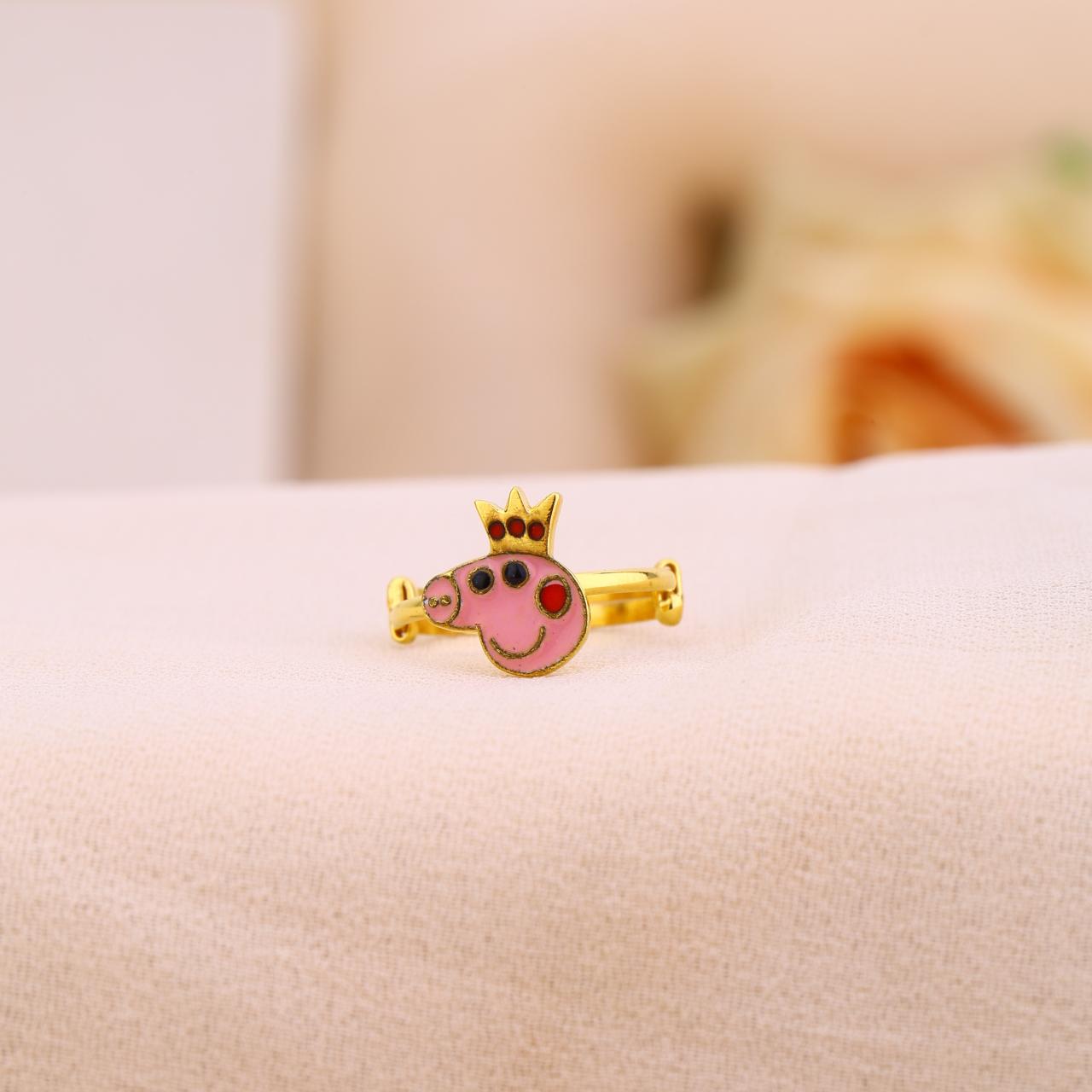 Peppa Sparkle Ring (KR18-783) | Satva Gold