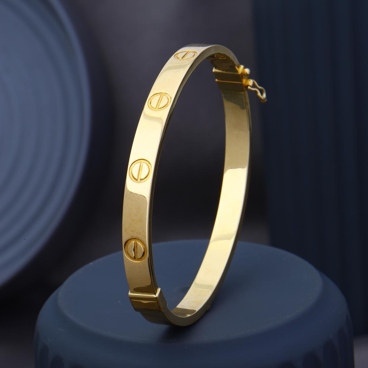 Cartier Yellow Kada | Satva Gold